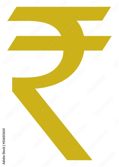 India Currency India Rupee Icon Symbol Inr Format Png Stock