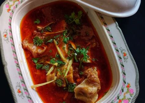 Beef Paya Recipe By Umme Ali Cookpad