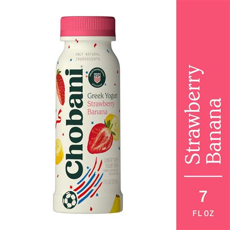 Buy Chobani® Low Fat Greek Yogurt Drink Strawberry Banana 7 Fl Oz From