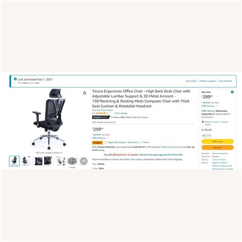 Ticova Ergonomic Office Chair Aptdeco
