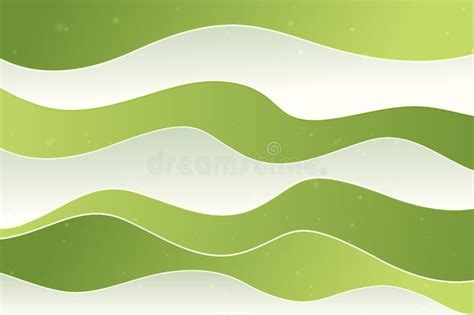 Green Waves Background Paper Effect Abstract Green Gradient Wave Background Effect Design