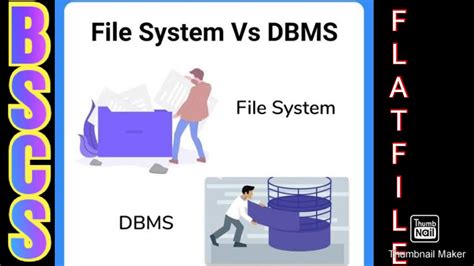 database vs file based system youtube