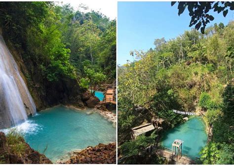 Pesona Air Terjun Dua Warna Air Terjun Kedung Pedut Keindahan Alam Yang
