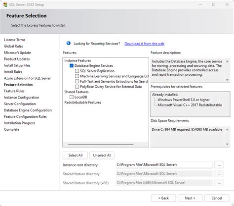 Microsoft Sql Server Installation