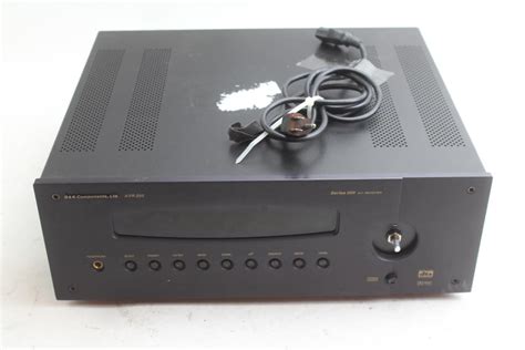 B And K Components Avr 202 Av Sound Receiver Property Room