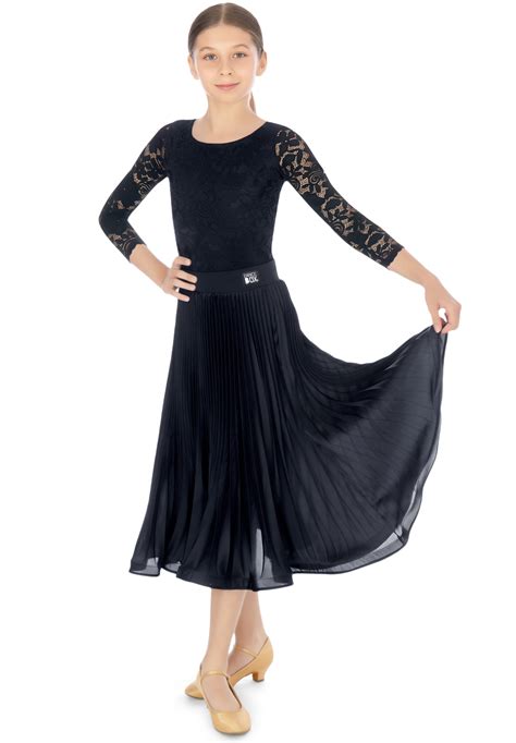 Dance Box Juvenile Robyn Pleated Skirt G20120015 Girls