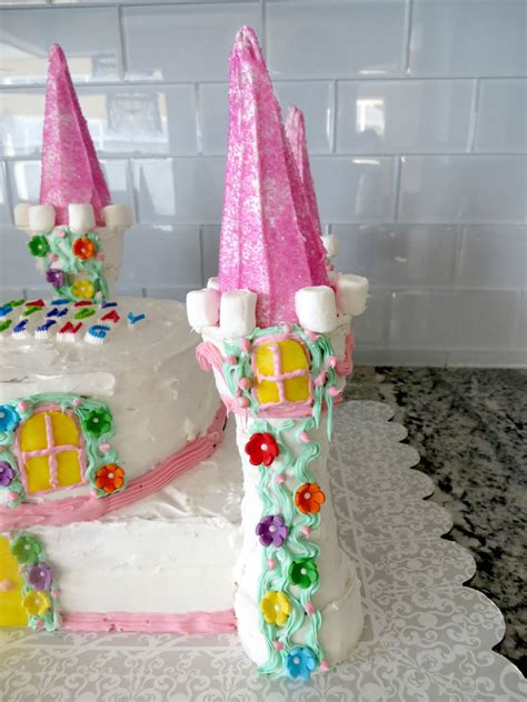 How To Make A Disney Princess Castle Cake Artofit