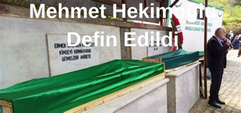 Mehmet Hekimoğlu Defin Edildi Foto”