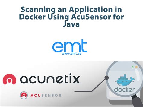 Scanning An Application In Docker Using Acusensor For Java Best