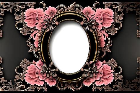 Premium Ai Image Floral Art Graphic Adding A Touch Of Nature To Your