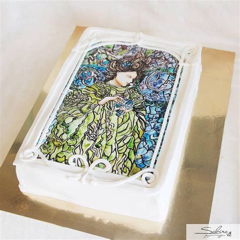 Stunning Stained Glass Window Cake