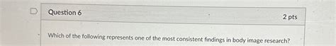Solved Question 62 PtsWhich Of The Following Represents One Chegg