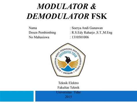 Modulator Dan Demodulator Ppt