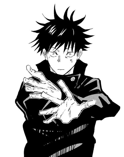 Megumi Jjk Jujutsu Cartoon Body Manga Art