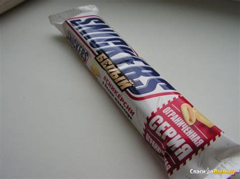Отзыв про Шоколадный батончик "Snickers" Белый: "Сникерс – он и в ...