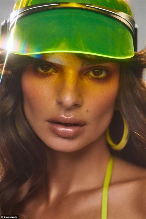 Emily Ratajkowski Flaunts Her Incredible Figure In Barely There Bikinis For 70s Style Photoshoot