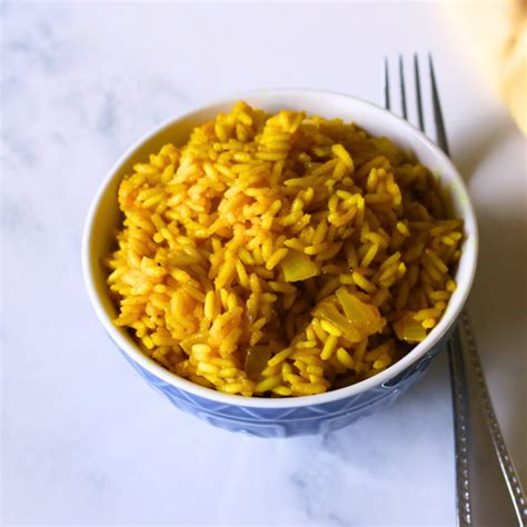 Delicious Turmeric Rice Recipe The Coconut Mama