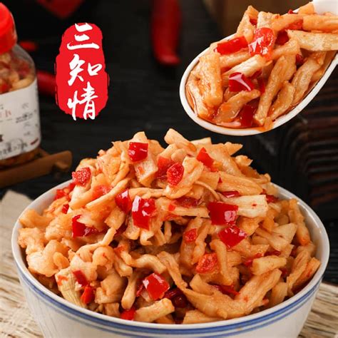 Sanzhiqing Instant Spicy Crispy Radish Dried Radish Hunan Specialty Side Dish Pickles Homemade