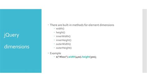 Ppt Mastering Jquery For Efficient Web Development Powerpoint