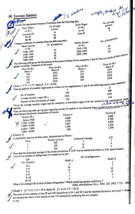 Solution Statistics Practice Questions Including Mean Median Mode