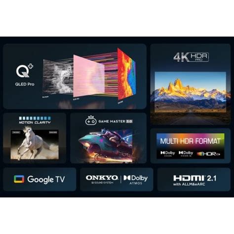 Tv Tcl C Qled Ultrahd K Dolby Vision Google Tv Pccomponentes