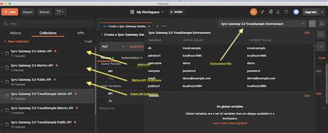 postman collections for sync gateway administration the couchbase blog