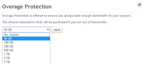 Setting Up Overage Protection A Walkthrough Dacast