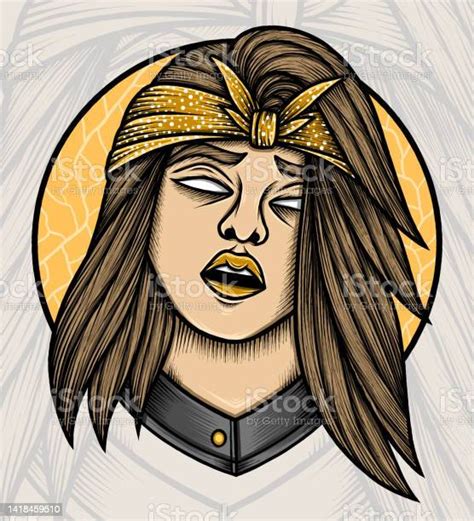 Ilustración De Ilustración De Mafia Girl Y Más Vectores Libres De