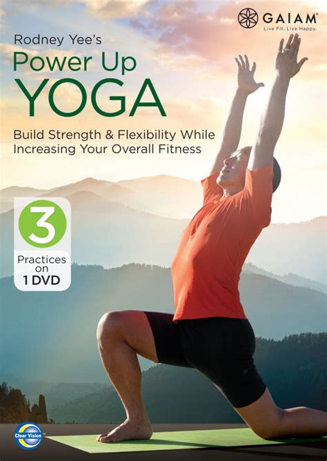 Gaiam Rodney Yee Power Up Yoga DVD Zavvi