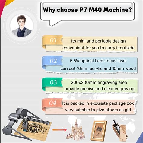 Buy ATOMSTACK P M Portable Laser Engraver W Desktop Mini
