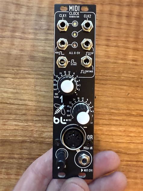 Blue Lantern Midi To Pulse Clock Generator Used Reverb