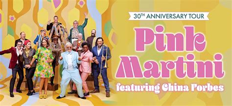 Pink Martini Featuring China Forbes Craterian Performances