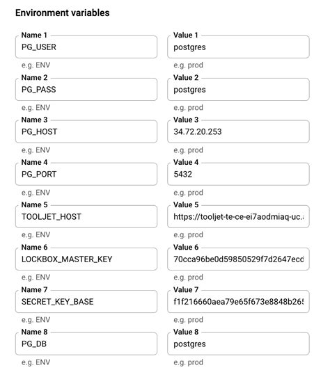 Google Cloud Run Tooljet
