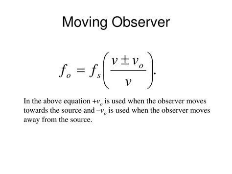 Ppt 16 9 The Doppler Effect Powerpoint Presentation Free Download