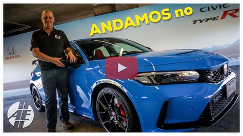HONDA CIVIC TYPE R CHEGOU VÍDEO Autoentusiastas