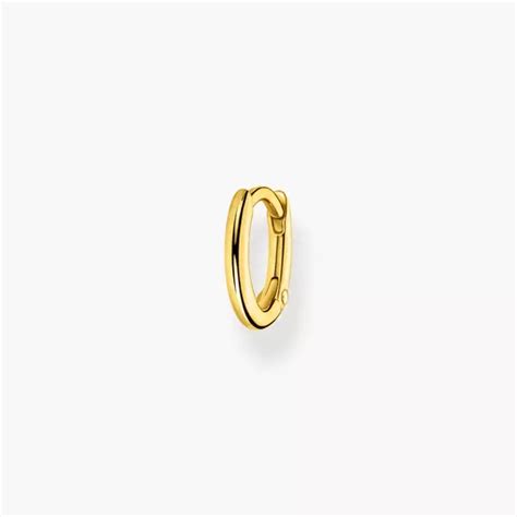 Hoop Earring In Gold Simplicity For Your Ears │ Thomas Sabo