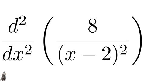 Second Derivative With Fraction Example YouTube
