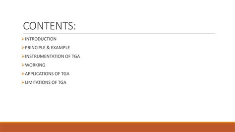 Solution Thermogravimetric Analysis Tga Studypool
