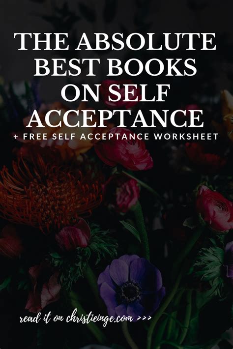 Brilliant Books On Self Acceptance