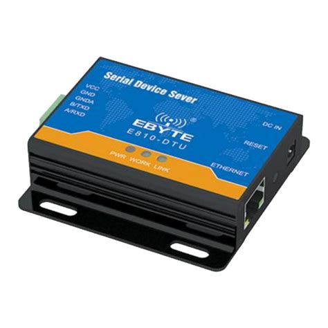 EBYTE E810 DTU USER MANUAL Pdf Download ManualsLib