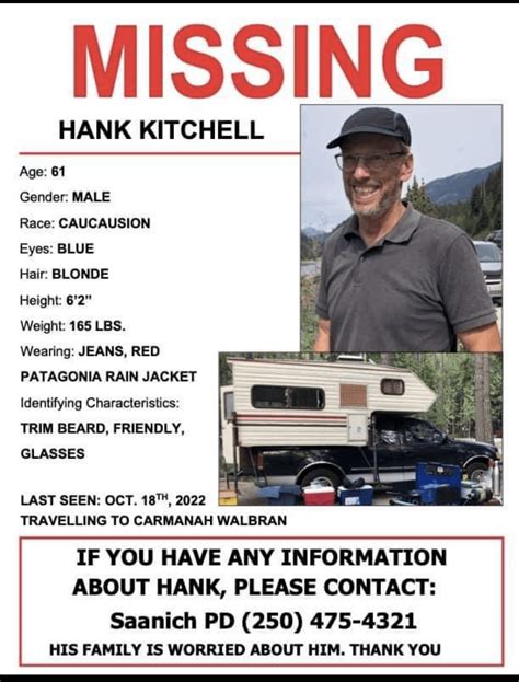 Missing Please Help Find Hank Rvictoriabc