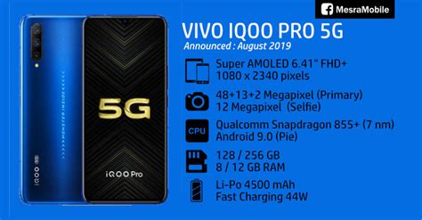 Vivo Iqoo Pro G Price In Malaysia Rm Full Specs Mesramobile