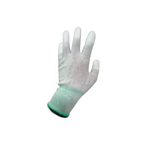 White Nylon Esd Dotted Gloves For Surgical Size Free Size At Rs 28