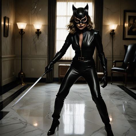 Michelle Pfeiffer Returns As Selina Kyle Aka Catwoman Looking Chic And Alluring Ms Pfeiffer