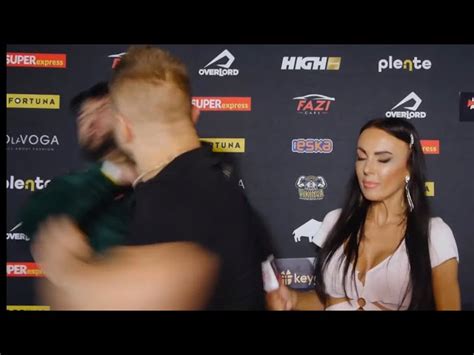 Mma Fighter Punches Youtuber Mma Fighter Punches Youtuber Polish Mma