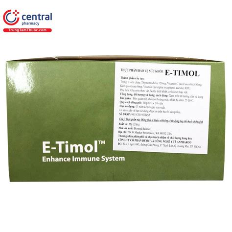 Thuốc E Timol Hỗ Trợ Ngăn Ngừa Tái Phát Nhiễm Trùng Hô Hấp ở Trẻ