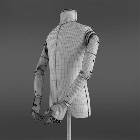 Винтаж манекен мужской V001 3d Модель 69 Max Obj Fbx Free3d