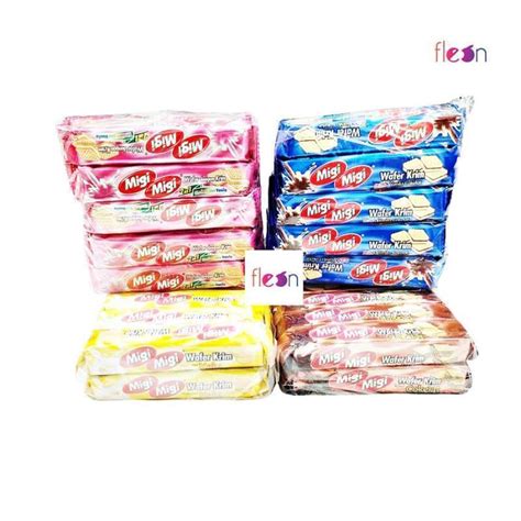 Jual Migi Migi Wafer Krim Pack Isi 10 Pcs Migi Keju Pack Di Seller