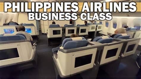Philippines Airlines Business Class Vancouver To Manila Onto Bangkok