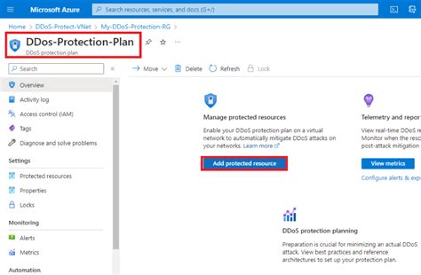 How To Implement Azure Ddos Protection Plan For Virtual Networks